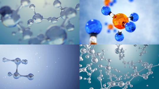 【合集】3d分子结构科学医学正版超高清4k商用授权视频素材下载-新片场素材