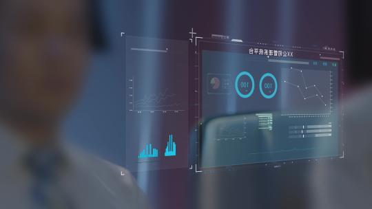 4K科技感大屏HUD界面AE模板_科技感界面正版AE模板_hud版权AE素材模板下载-新片场素材